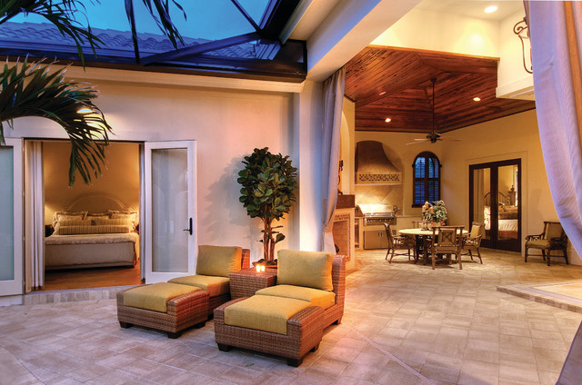 Sater Design Collection's 6959 "Valdivia" Home Plan - Mediterranean ...