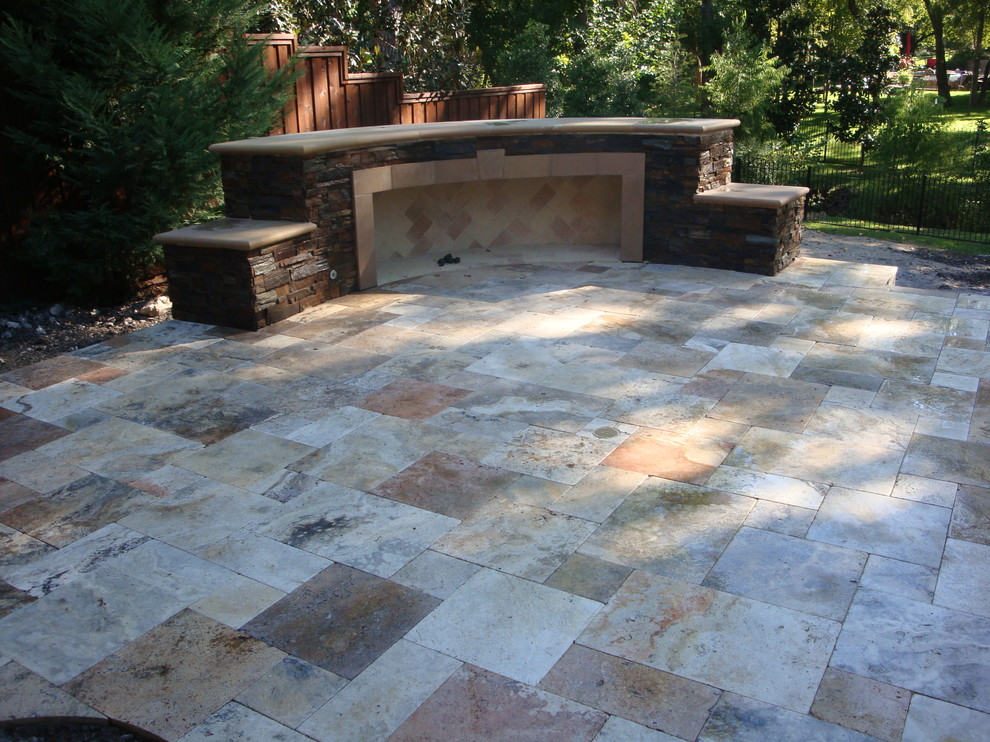 Scabos Cappadocia French Pattern Pavers - Traditional - Patio - Tampa ...