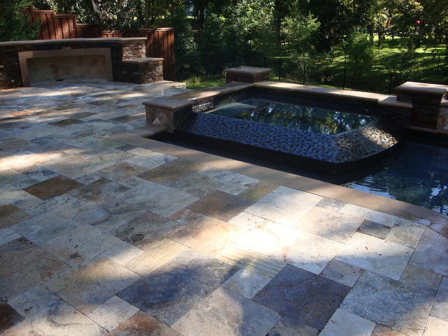 Scabos Cappadocia French Pattern Pavers - Traditional - Patio - Tampa ...