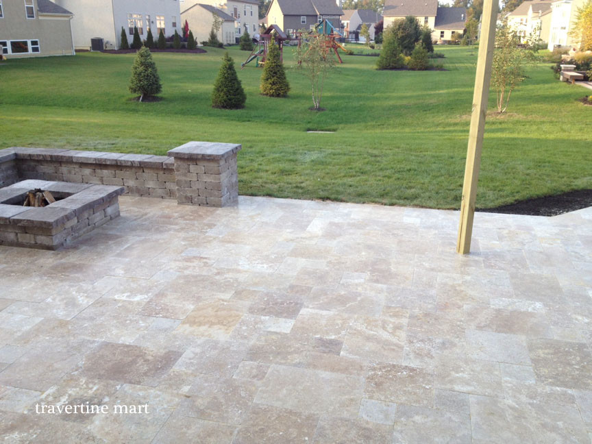 Walnut Travertine Pavers