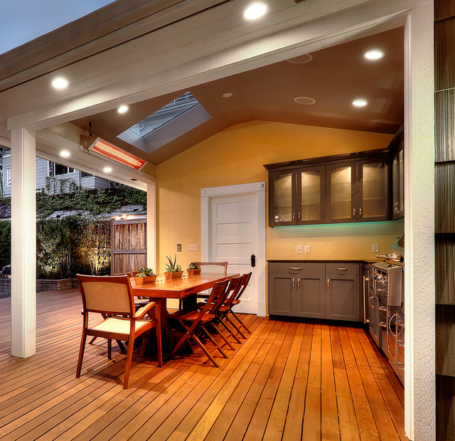 Seattle Outdoor Kitchen - Contemporary - Patio - Seattle - by Tri ...