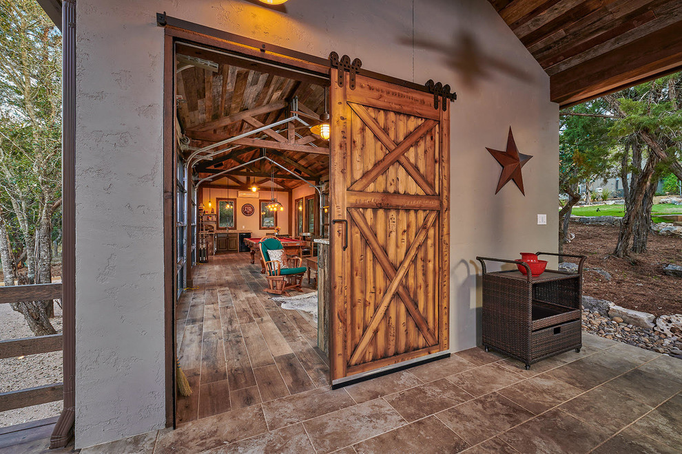 Sendero Ranch Party Barn - Farmhouse - Patio - Other - by Virtuoso ...