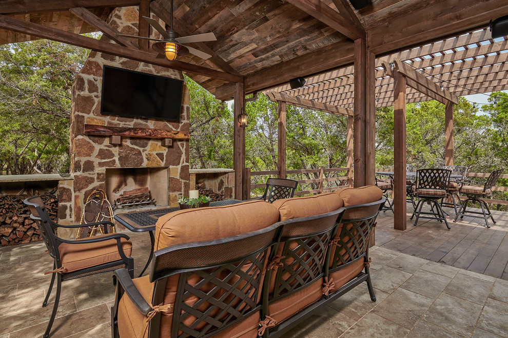 Sendero Ranch Party Barn - Farmhouse - Patio - Other - by Virtuoso ...