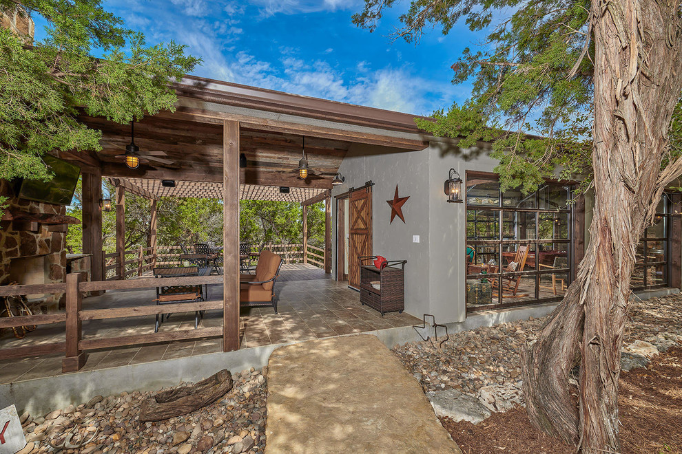 Sendero Ranch Party Barn - Farmhouse - Patio - Other - by Virtuoso ...