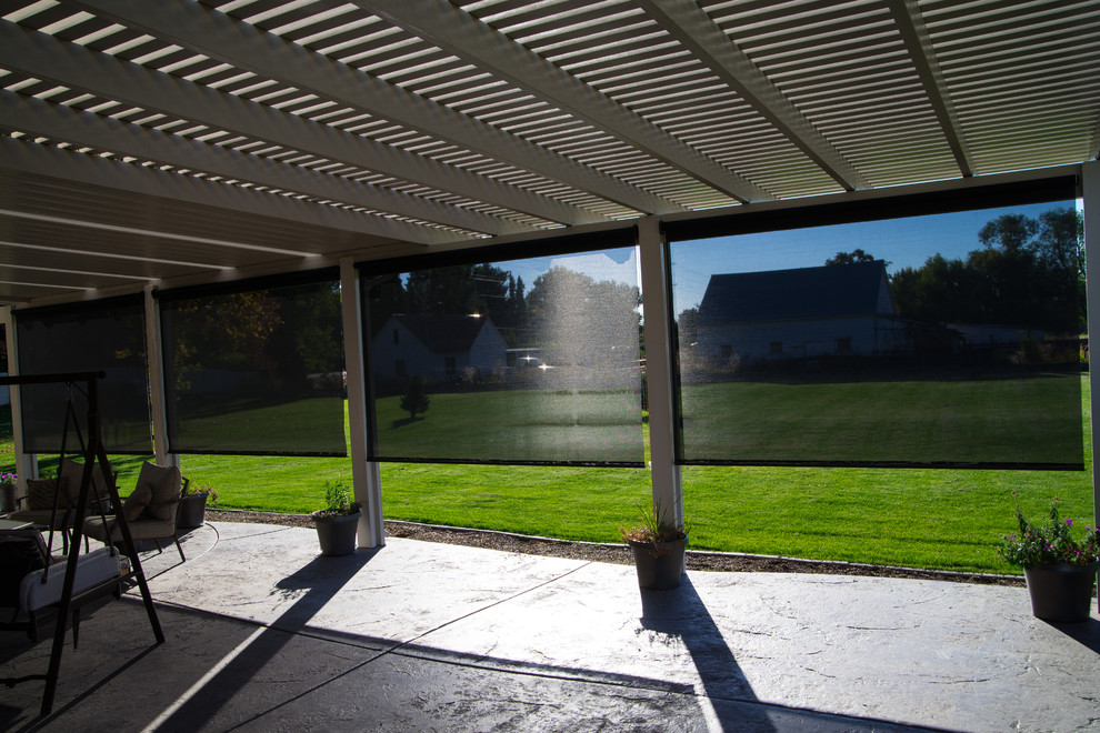Shade Screens - Contemporary - Patio - Boise - by ShadeWorks, Inc. | Houzz