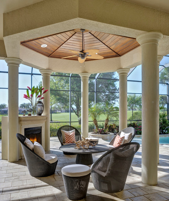 Shadow Wood - Transitional - Patio - Miami - by LAURA MILLER Interior ...