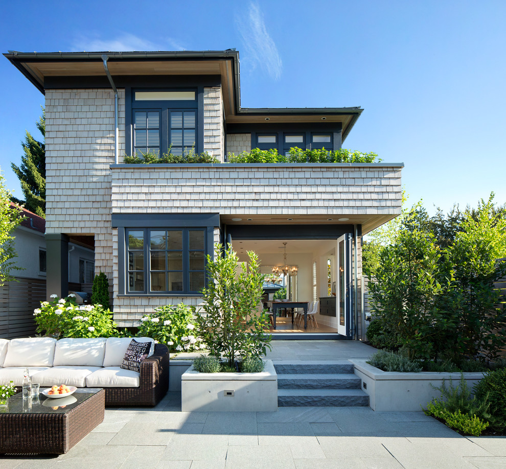 Shingle-style Modern - Transitional - Patio - Vancouver - by Zacharko ...