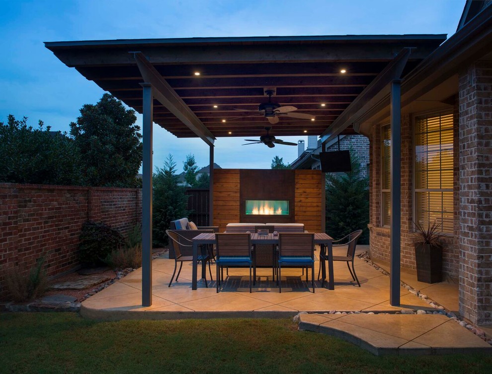 Side Yard Patio Extension - Rustic - Patio - Orange County - by ...