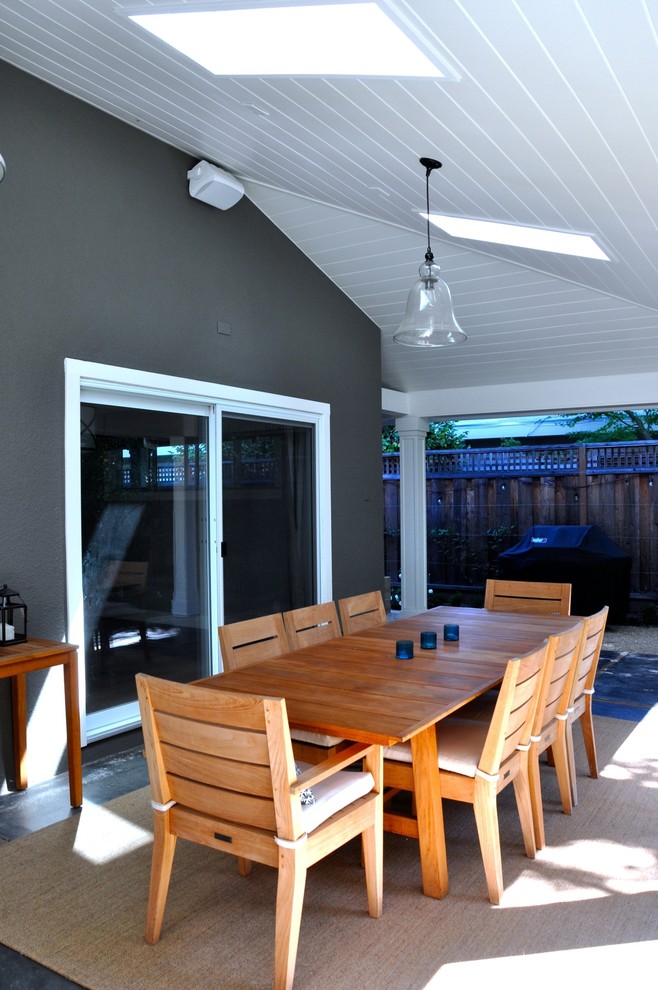 Slanted Patio Ceiling - Traditional - Patio - San Francisco - by VH ...