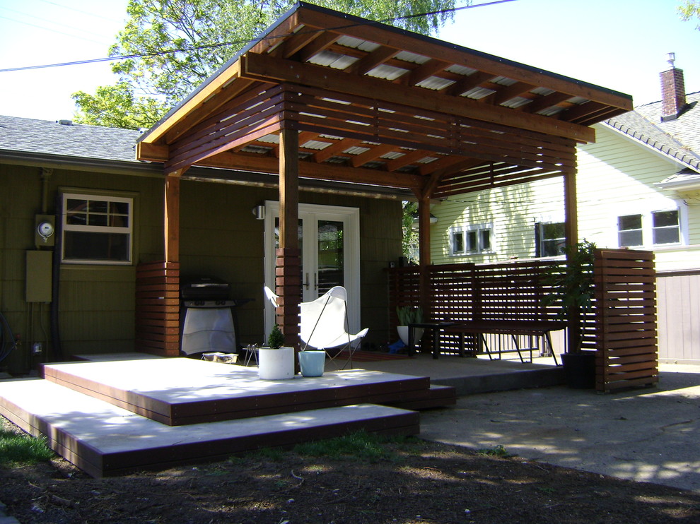 Slatted Structure - Traditional - Patio - Portland - by Design Vessel ...