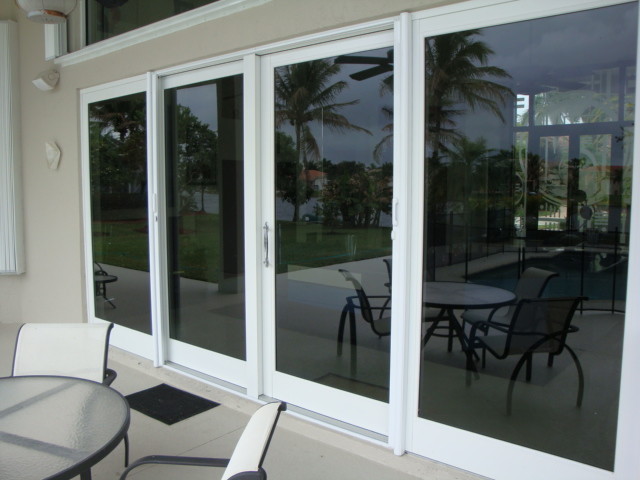 Sliding Glass Door Screens - Transitional - Patio - Miami - by Sentinel ...