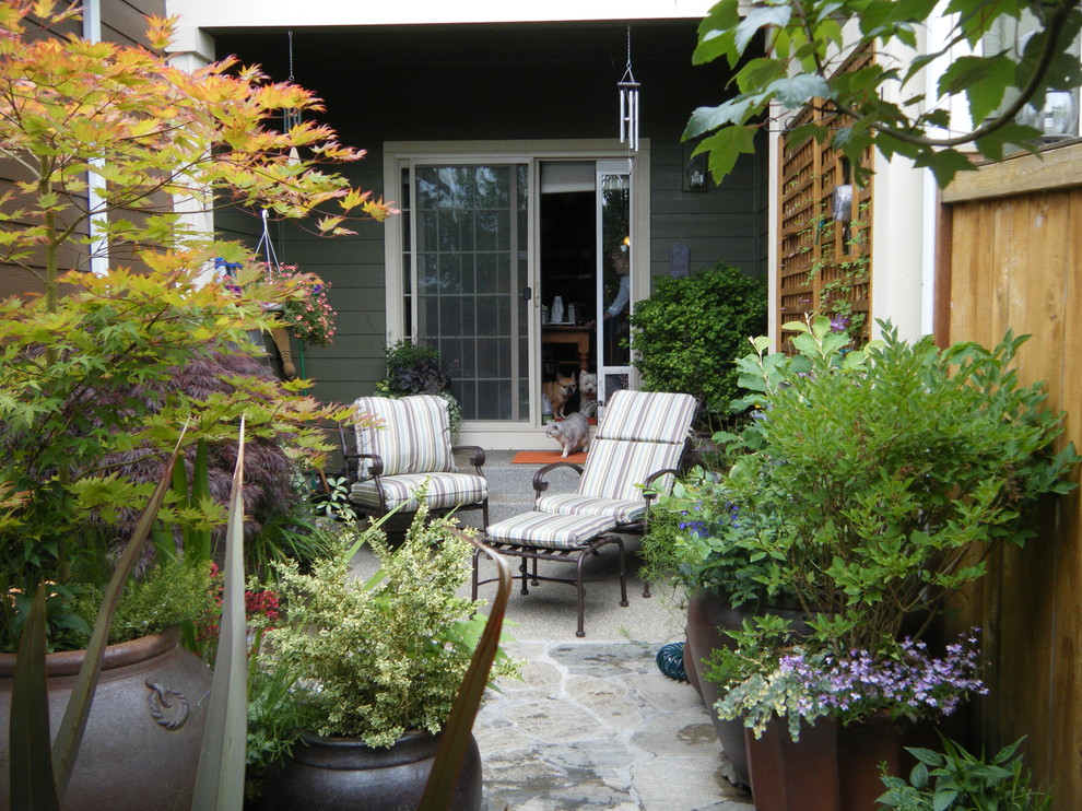Small backyards - Traditional - Patio - Seattle - by Puget Sound ...