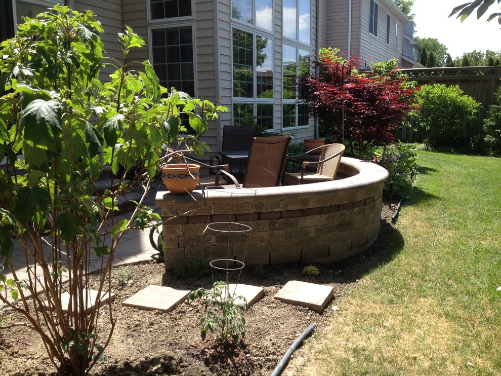 Small space patio conversion - Traditional - Patio - Cleveland - by 1st ...