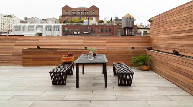 SoHo Rooftop Deck - Industriel - Terrasse et Patio - New York - par ...