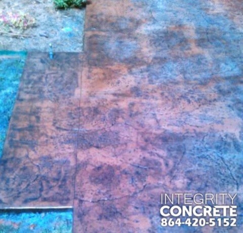 Solid Stone Stamped Concrete - Traditional - Patio - Charlotte - by ...