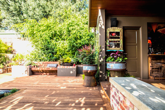 Sorrento Balinese Inspired Retreat - Contemporary - Patio - Perth - by ...