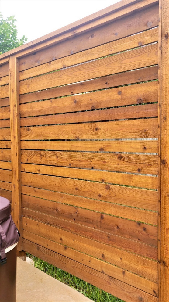 South Austin Privacy Screens & Patio Extension - Rustic - Patio ...