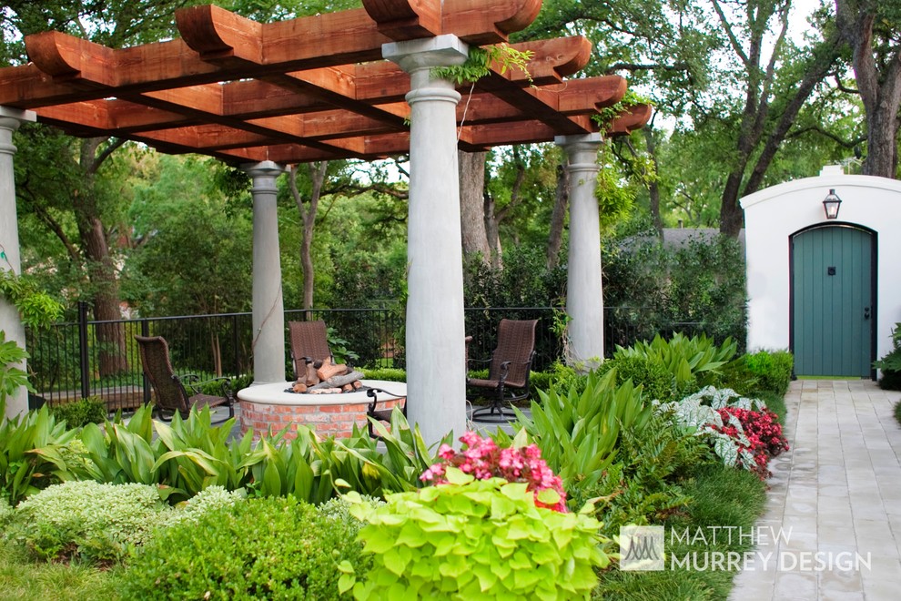 Southern Charm - Garden & Pergola - Traditional - Patio - Dallas - by ...