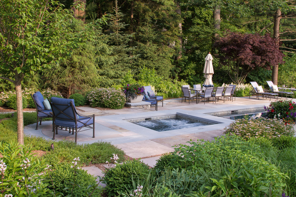 Spa and Pool - Traditional - Patio - Boston - by The Schumacher ...