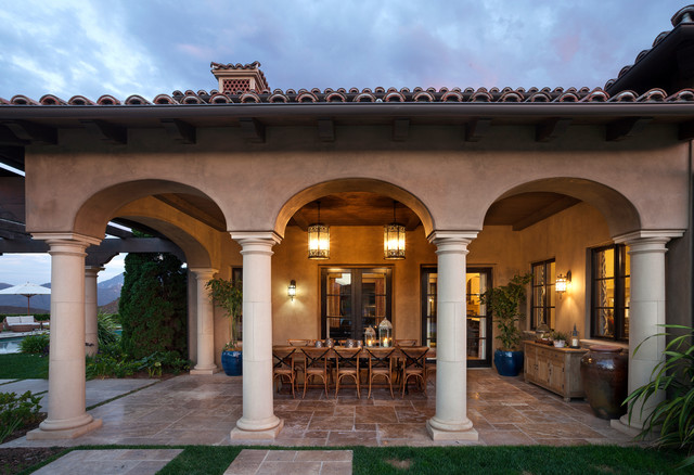 Patios Spanish Portico