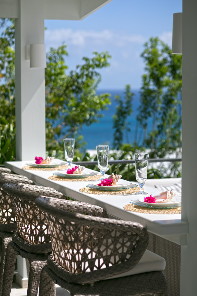 St. Maarten, Caribbean, Outdoor Oasis - Tropical - Patio - Calgary - by ...
