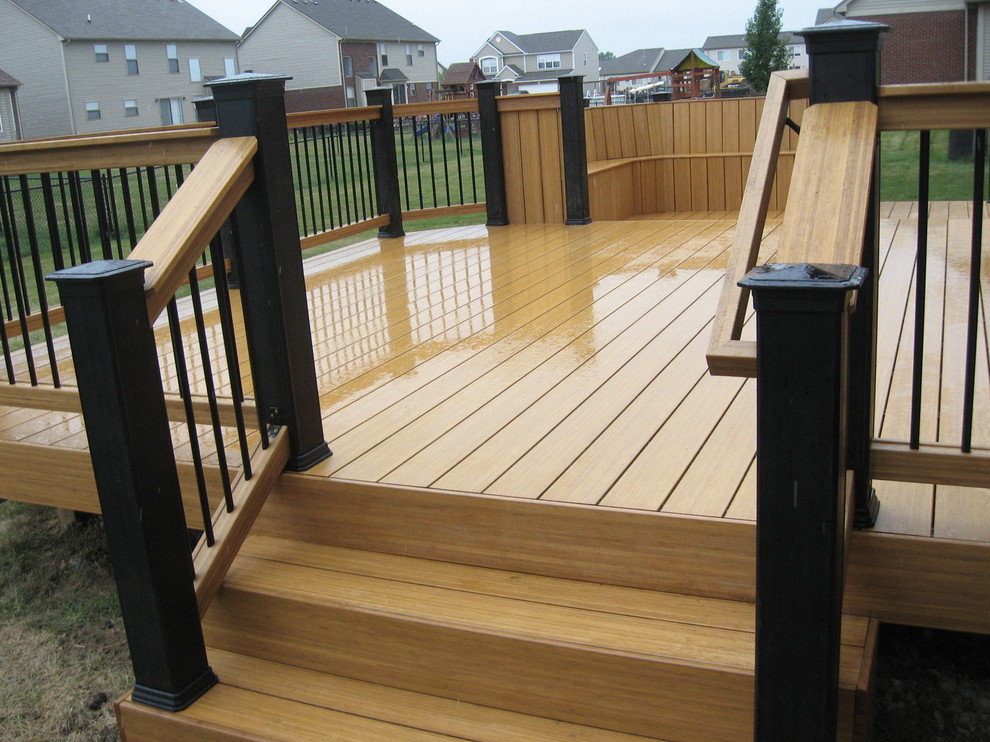 Stained Decks - Contemporary - Patio - Detroit - by Ogne Remodeling ...