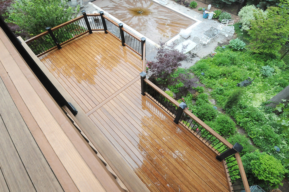 Stained Decks - Contemporary - Patio - Detroit - by Ogne Remodeling ...