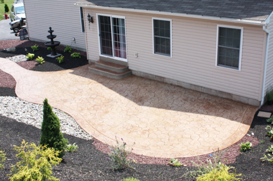 Stamped Concrete - Signature Concrete Design - Contemporary - Patio ...