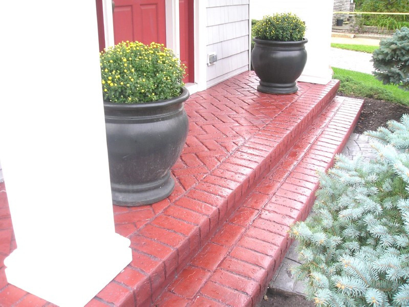 Stamped Concrete- Steps and Walkways - Fusion - Courtyard - New York ...