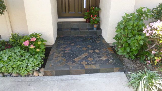 stone - Rustic - Patio - San Francisco - by Jeremy Emery Tile | Houzz UK