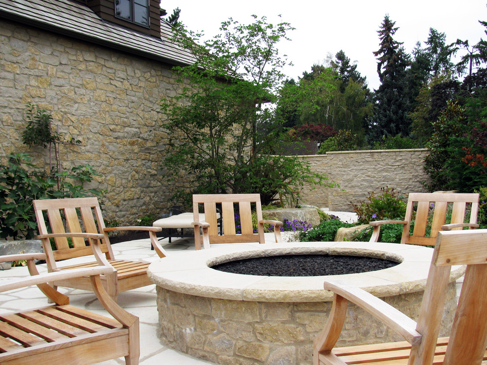 Stone used for outdoor living areas - Traditional - Patio - Other - by ...