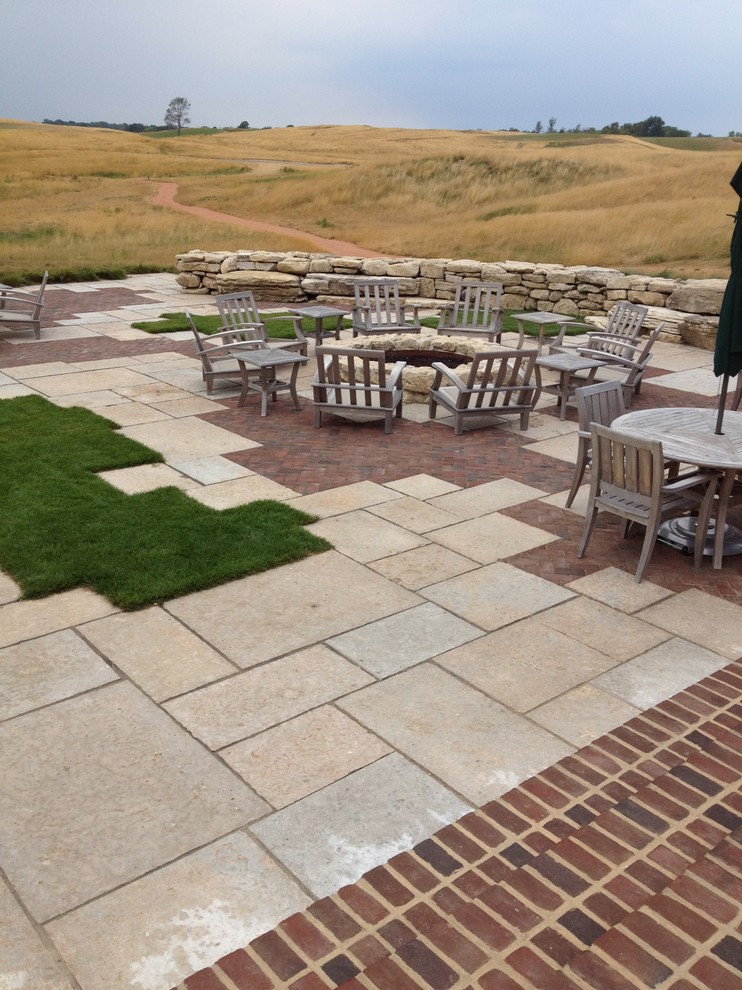 Stone used for outdoor living areas - Traditional - Patio - Milwaukee ...