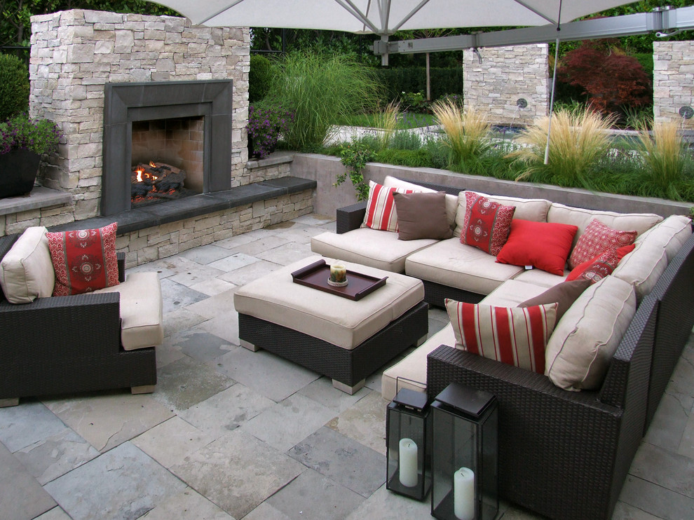 Stone used for outdoor living areas - Traditional - Patio - Other - by ...