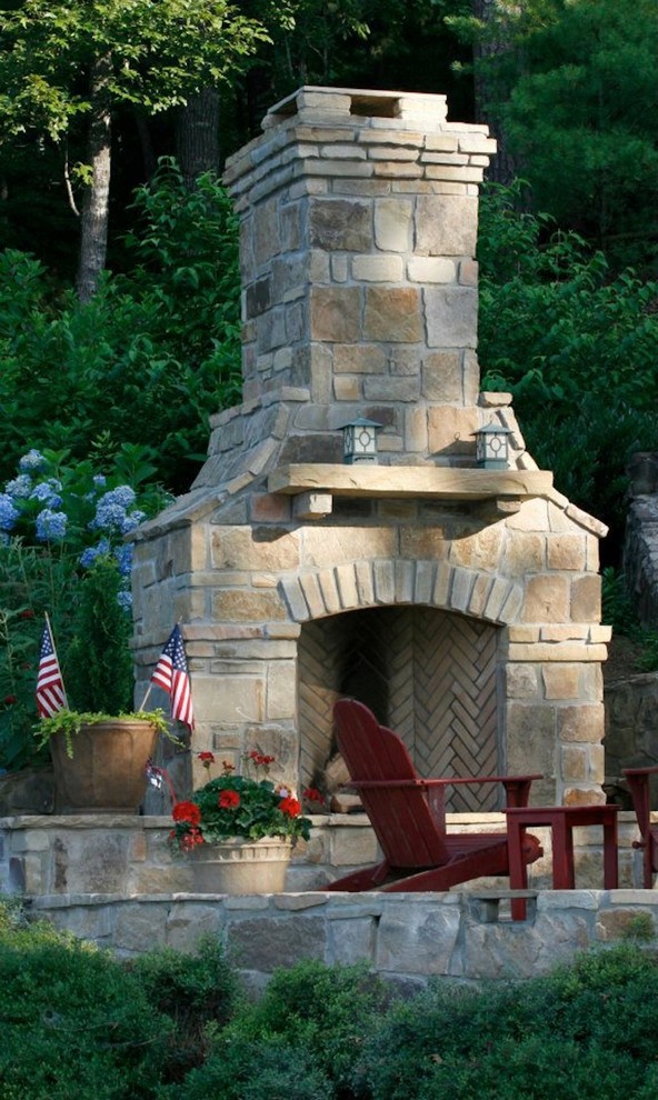 Stonework, Patios and Landscaping - Traditional - Patio - Charlotte ...