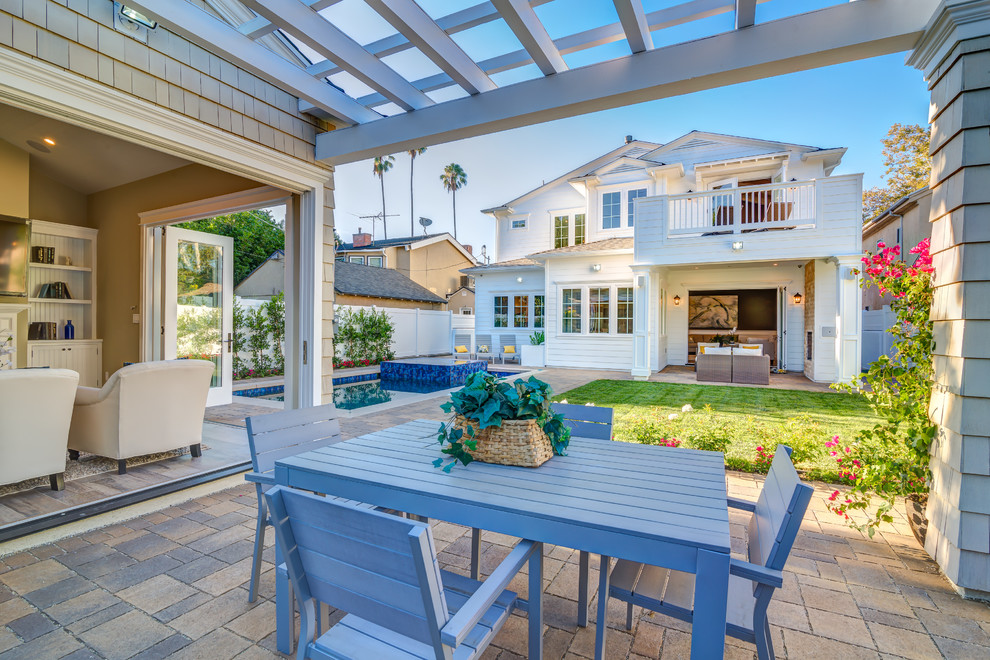 Studio City New Construction - Traditional - Patio - Los Angeles - by ...