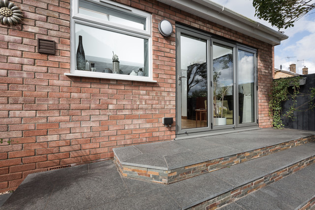Sunken Courtyard Patio - Contemporary - Patio - Other - by Westend ...