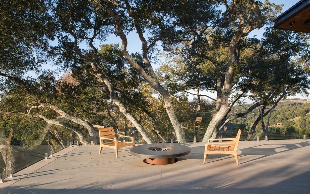 Sunrise-Sunset House-architecture design - Midcentury - Patio - San ...