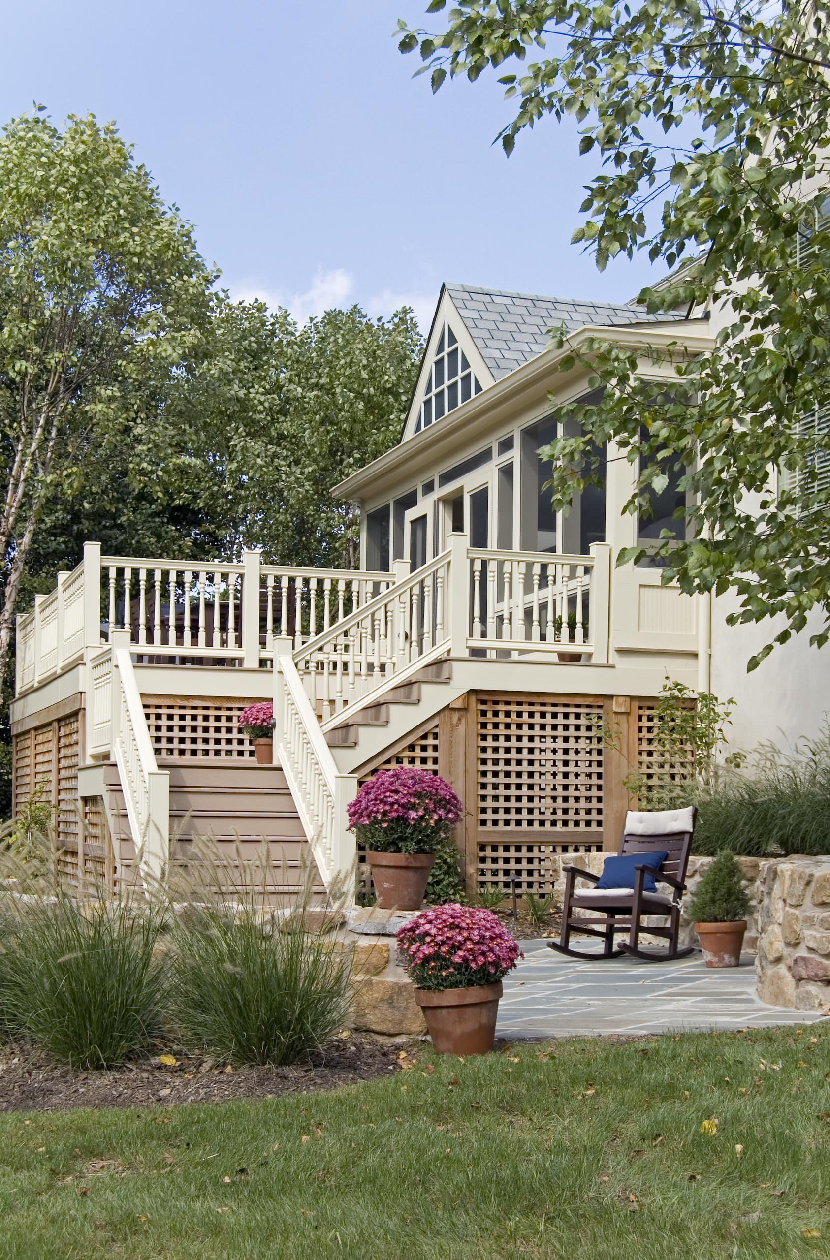 Raised Ranch Porch Ideas