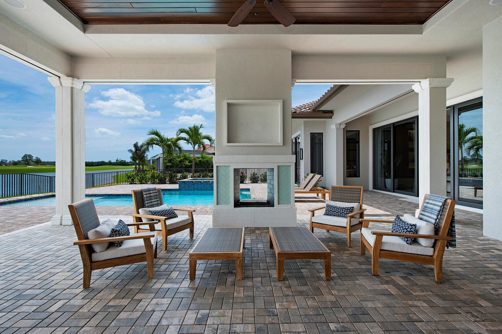 Talis Park Estate Home "Sinatra Model" - Contemporary - Patio - Miami ...