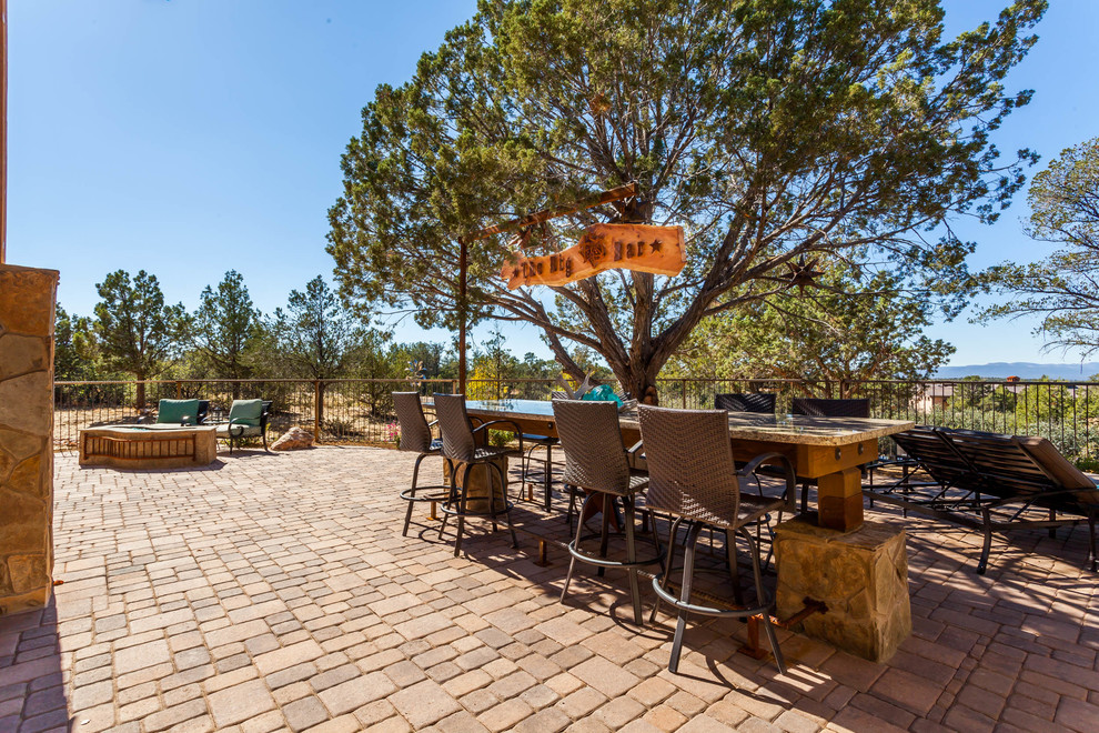 Talking Rock Ranch Home - Industrial - Patio - Phoenix - by Sherie D ...
