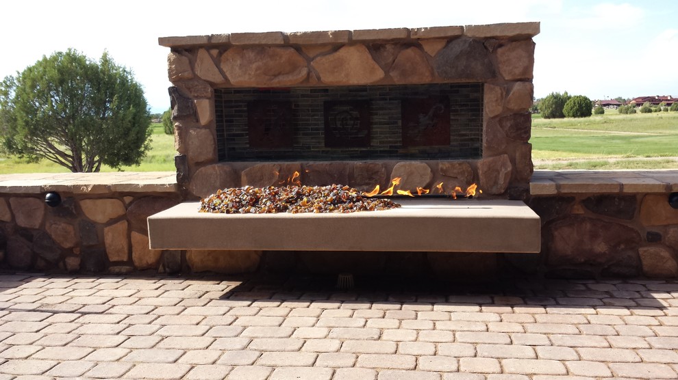 Talking Rock Ranch Ronlaurel - Rustic - Patio - Phoenix - by Capistrano ...