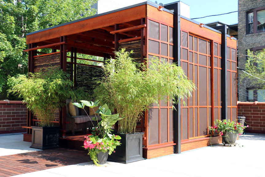 Tea House - Large Roof Terrace - Contemporary - Patio - Chicago - by ...