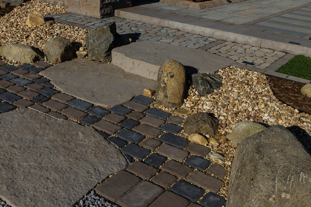Techo Bloc Display by Outdoor Artisan - Contemporary - Patio ...