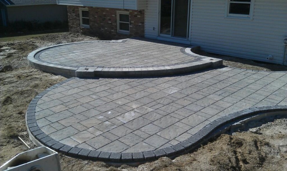 Techo Bloc Paver Patio - Modern - Patio - Cleveland - by Klein's Lawn ...