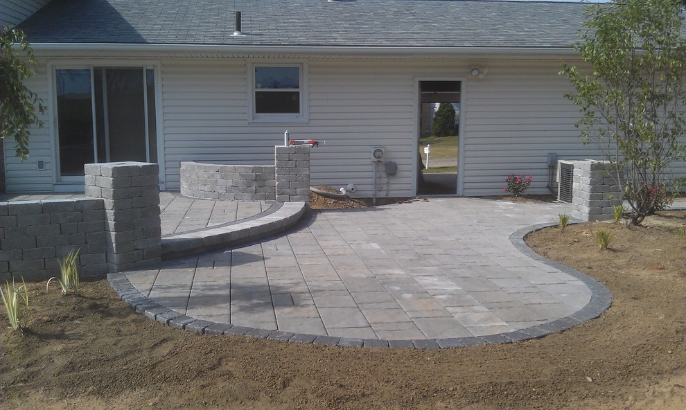 Techo Bloc Paver Patio - Modern - Patio - Cleveland - by Klein's Lawn ...