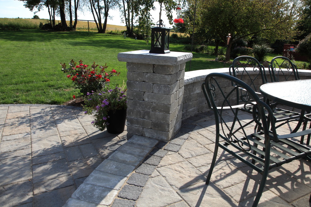 Techo Bloc Paver Patio - Modern - Patio - Cleveland - by Klein's Lawn ...