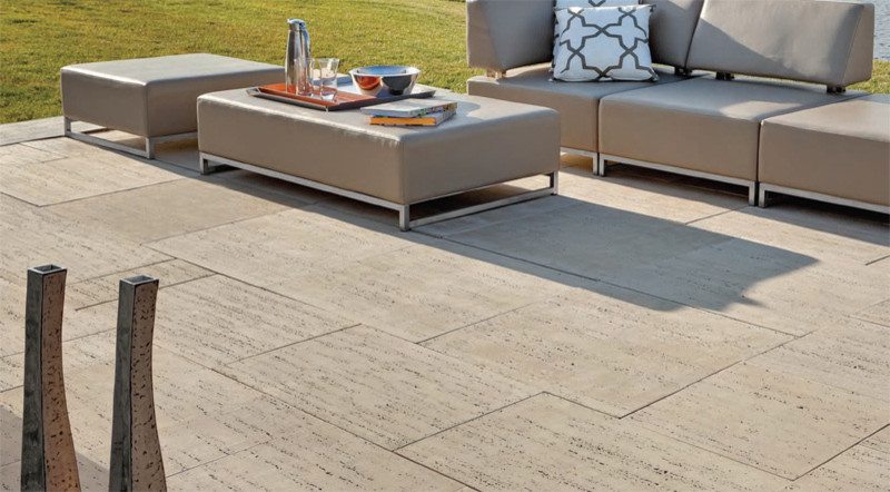 Techo-Bloc Travertina - Contemporary - Patio - Cincinnati - by Patio ...