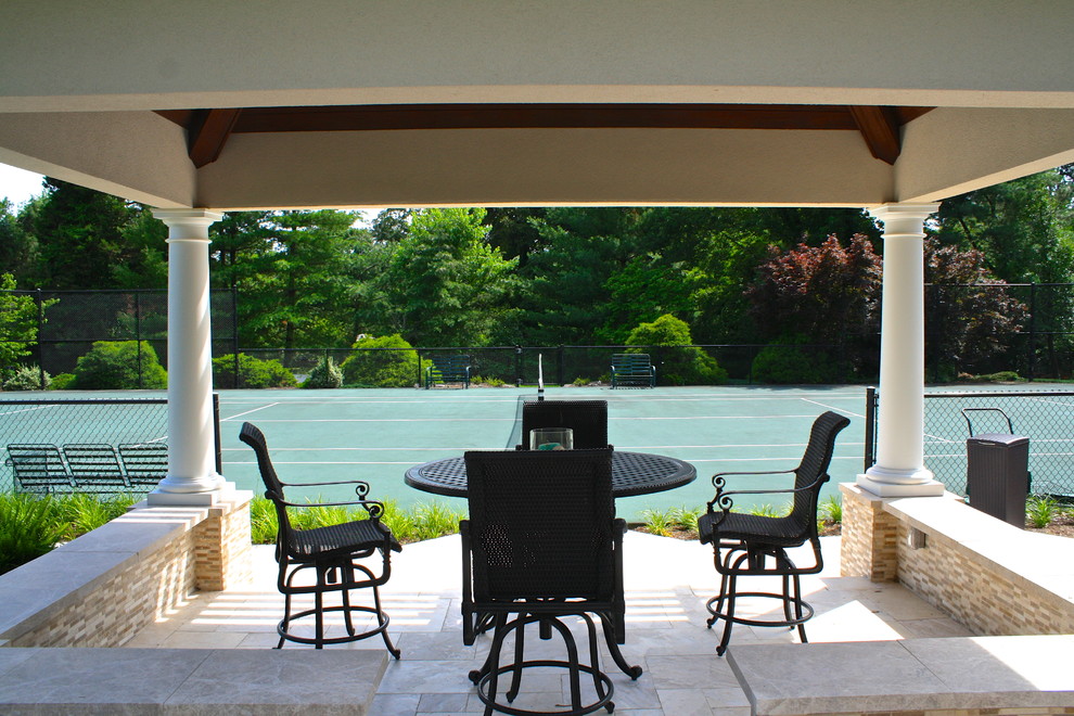 Tennis Pavilion - Traditional - Patio - St Louis - by Terra Nova Builds ...
