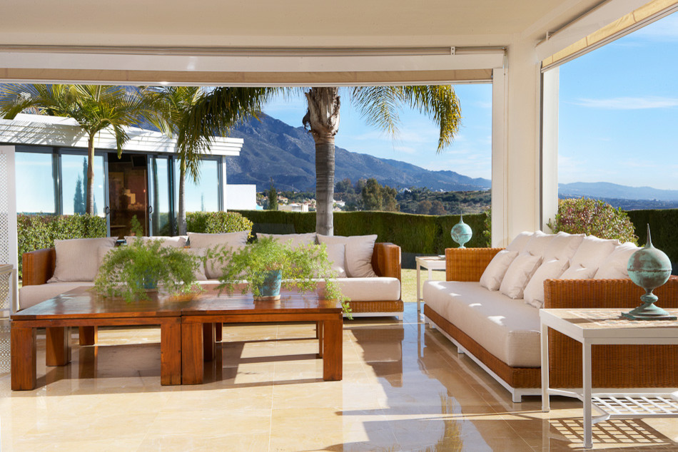 Terrace design - Mediterranean - Patio - Malaga - by ALADECOR | Houzz