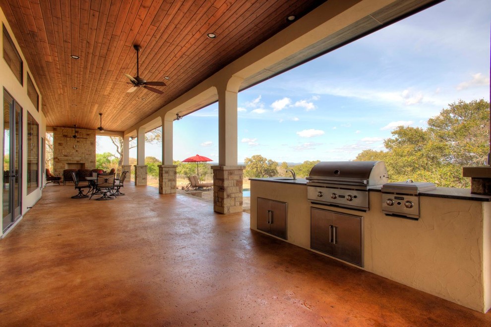 Texas Tuscan in Cordillera Ranch | Hill Country - Mediterranean - Patio ...